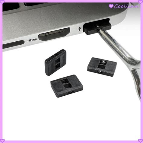 Coollinn Removable Usb Port Blockers Usb Security Lock Protect Computer Port From Unauthorized