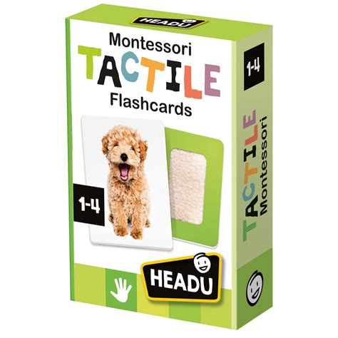 headu flashcards tactile montessori old school