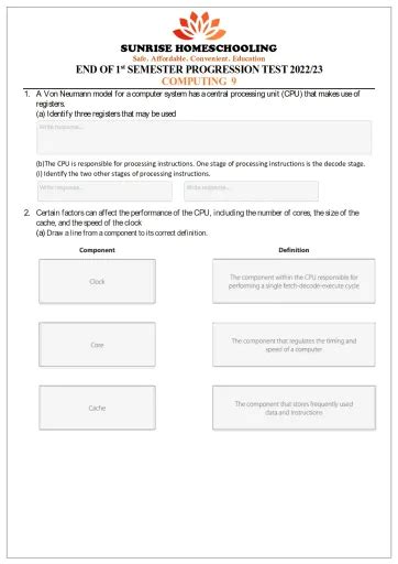 Year 9 Interactive Worksheet Edform