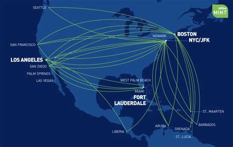 Route Map Jetblue