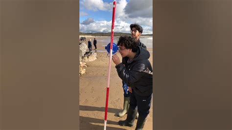 Beach Profile Using The Clinometer Youtube