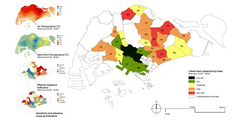 An Urban Heat Vulnerability Analysis Singapore Eth Centre Eth Zurich