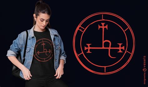 Lilith Symbol T Shirt Design Vector Download