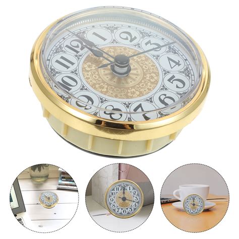 Replacement Clock Insert Miniature Clock Face Clock Kit Mini Clock