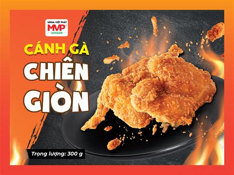Cánh Gà Chiên Giòn Mega Viet Phat