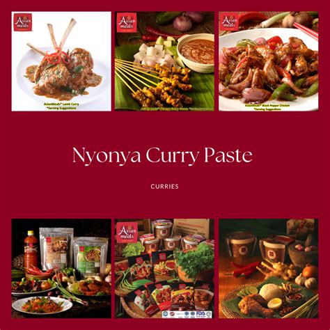 Nyonya Curry Paste Asian Meals