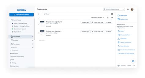 Exploring The SignNow API Dashboard SignNow Blog