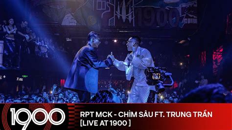 RPT MCK Chìm Sâu ft Trung Trần LIVE Album Listening Party at YouTube Music