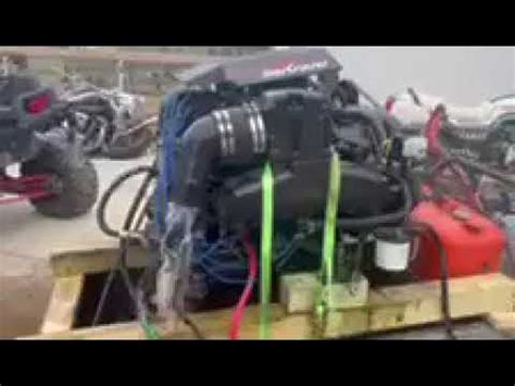 99 Mercury Marine MerCruiser 5.7 L 350 V8 Boat Engine For Sale FRESH WATER ONLY 336 HRS - YouTube