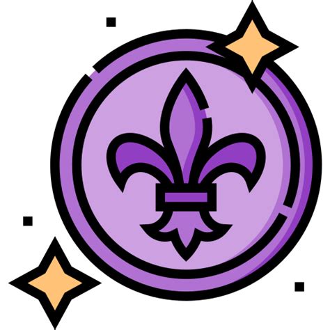 Doubloon Detailed Straight Lineal Color Icon