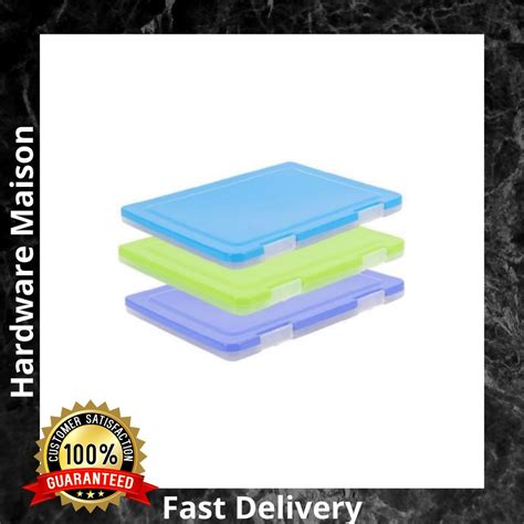 3pcs Bundle A4 Size Box File Thin Shopee Singapore