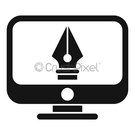 Draw Redesign Icon Simple Vector Web Ui Stock Vector 5567621 Crushpixel