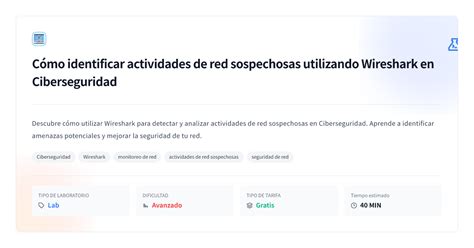 Detectar Actividades Sospechosas En Red Con Wireshark Guía De Ciberseguridad Labex