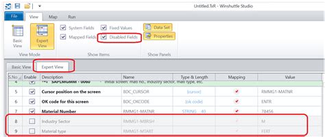 Mm01 Industry Sector And Material Type Not Mapped After Transaction Recording Automate