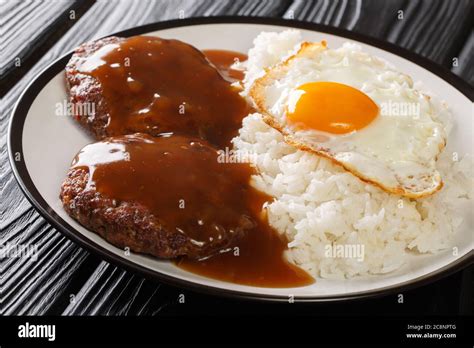 Loco Moco Recipe Is A Delicious Hawaiian Dish Consists Of White Rice A