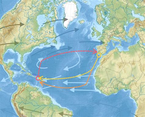 How Long Does It Take To Sail Across The Atlantic With Maps