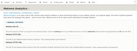 how to install the drupal matomo module inmotion hosting