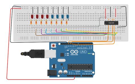 Circuit Design Projeto Gerador De Dados Com Arduino Tinkercad