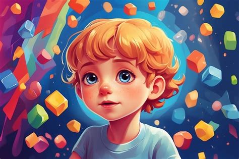 Autism Spectrum Disorder Premium Ai Generated Image