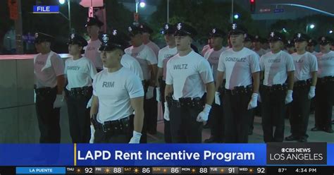 New Lapd Incentive Program Offering Recruits 24 000 For Housing Cbs