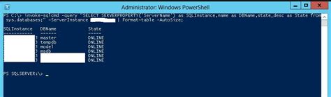Data And Ai Knowledge Sql Server Powershell Commands For Basic