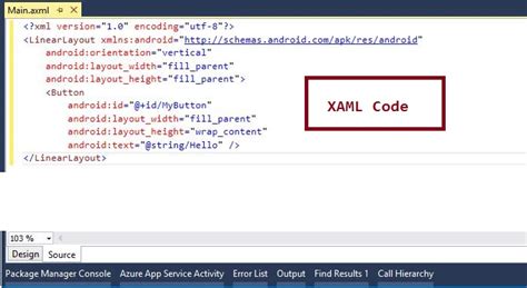 Xamarin Android Create Hello World Application