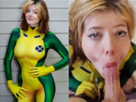 Rylie Rowan Of Rogue Cosplay Bj Facial