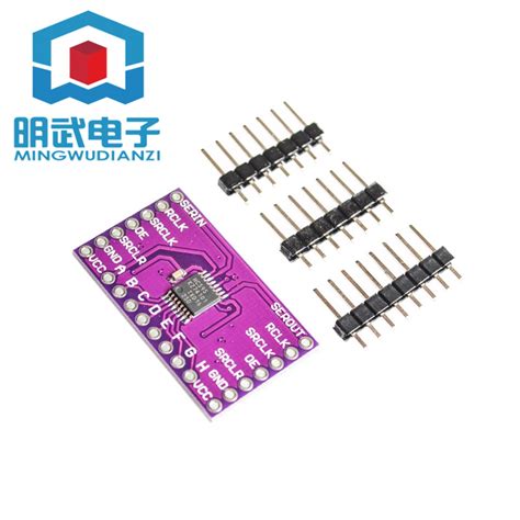 sn74hc595 74hc595 8 bit serial input and parallel output displacement
