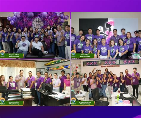 Celebration Of The 2024 National Womens Month Purple Fridays City Of Cauayan