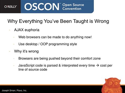 Ppt High Performance Javascript Why Everything Youve Been Taught Is Wrong Powerpoint