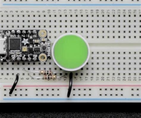 Diffused Red And Green Indicator Led 18mm Round Adafruit 4042 Bol