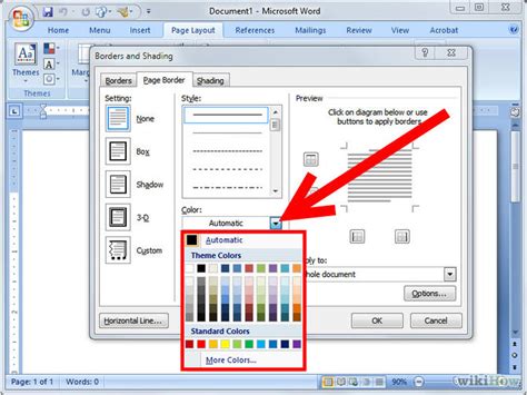 How To Add A Border To Word 7 Steps With Pictures WikiHow