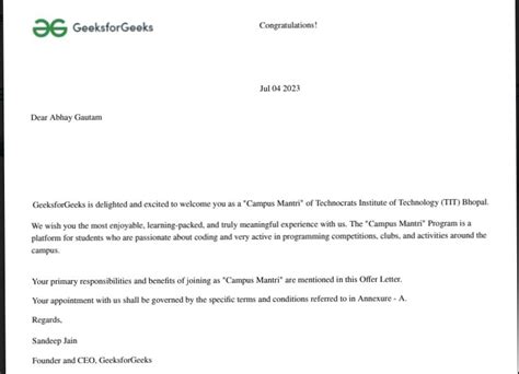 abhay gautam on linkedin geeksforgeeks learning motivation