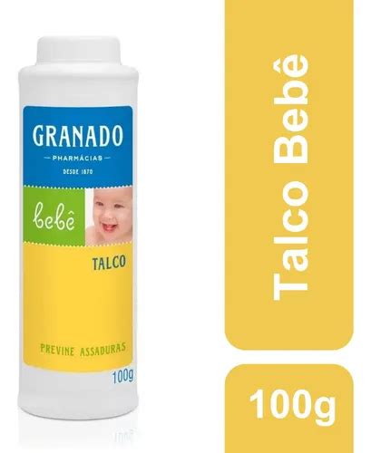 Talco Bebê 100g Granado Mercadolivre