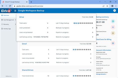 FAQs On Online Backup Via IDrive Google Workspace Backup