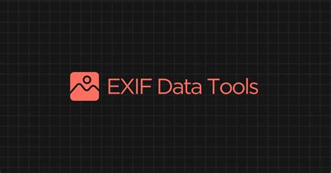 Exif Data Viewer Tool View Picture And Image Metadata Easily