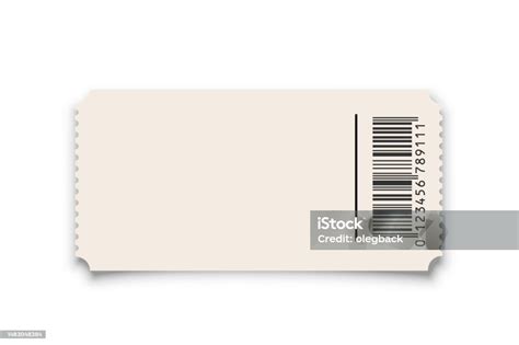 극장 영화 티켓 현실적인 벡터 템플릿입니다 쿠폰 할인 바우처 모형 영화 추첨 바코드와 텍스트 공간이 있는 카니발 빈 티켓 콘서트 이벤트 축제 용지 인정 레이아웃 3차원