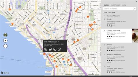 Bing Maps App For Windows Gets Integrated Reviews From Yelp TripAdvisor Much More