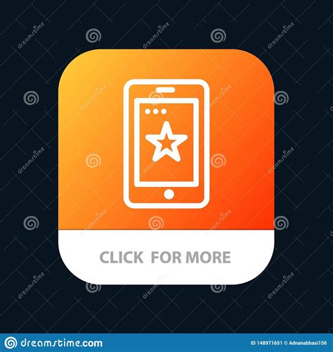 Mobile Phone Cell Ireland Mobile App Button Android And Ios Line Version Stock Vector