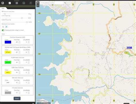 Grids Button — Map Marker 010 Documentation