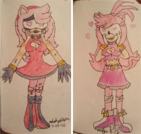 Mashed Amy Rose By Melodiavalentine On Deviantart
