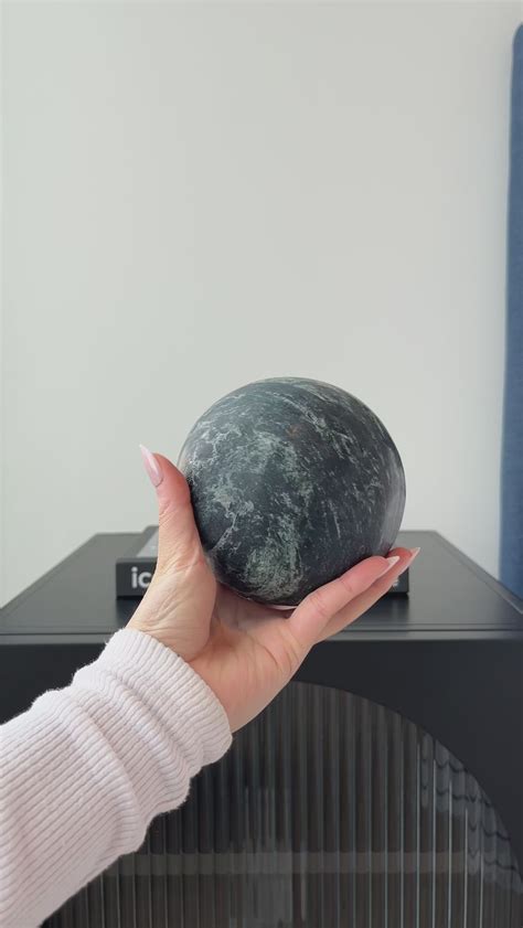 Orbit Table Sculpture Large Rosso Alicante Cotheory