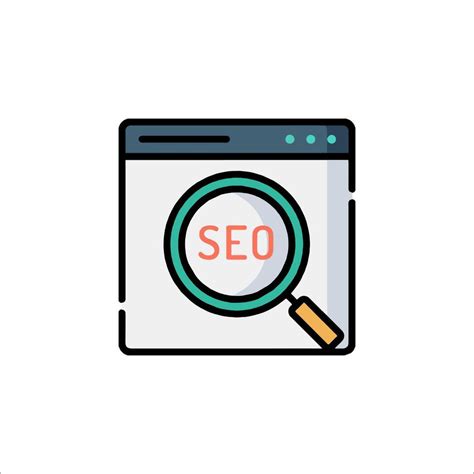 Seo search engine optimization icon 54026035 Vector Art at Vecteezy