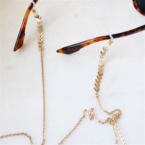 Gold Leaf Glasses Etsy