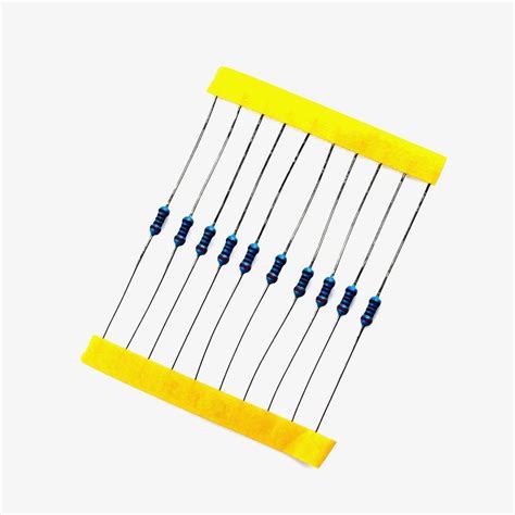 200 Ohm 1 4 Watt Resistor With 1 Tolerance Pack Of 10 Quartzcomponents