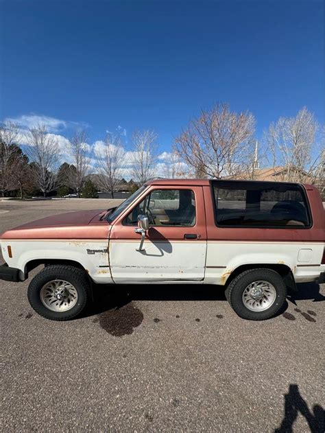 1983 Ford Bronco Ii Xlt Automatic For Sale In Denver Co