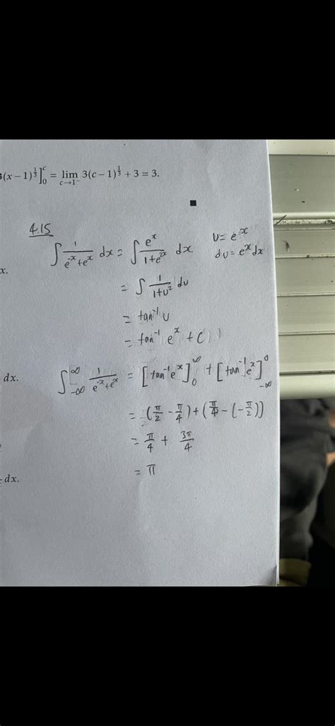 What Am I Doing Wrong Here The Correct Answer Is Pi 2 R Askmath