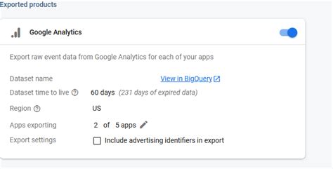 Firebase Doesnt Sync Events With Bigquery Even After Four Days Stack Overflow