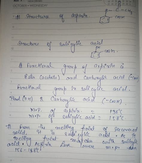 Solved Pre Lab Assignment For Lab Synthesis Of Aspirin Draw The Course Hero
