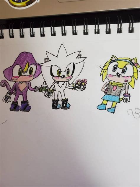 Victorias Love Triangle Sonic Idw By Silverfangirl23 On Deviantart
